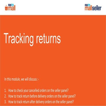Tracking Your Parcel – All Statuses Explained | PPTX