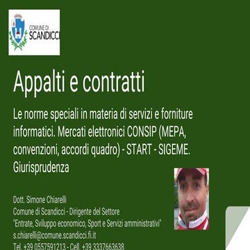 Appalti e contratti - 27 novembre 2018 | PPT
