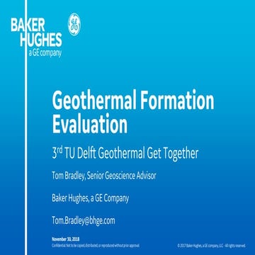 20181128 2 bradley geothermal formation evaluation | PDF