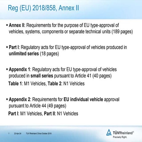 Regulation EU 2018_858_Annex II_WVTA.pptx