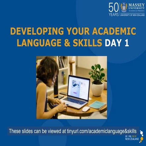 Academic language and skills | PPT