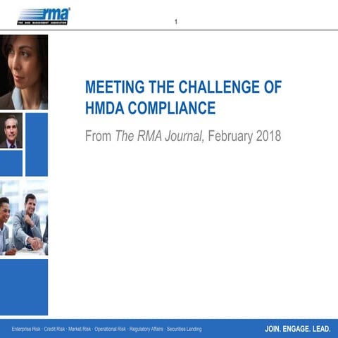 Meeting the Challenge of HMDA Compliance | PPT