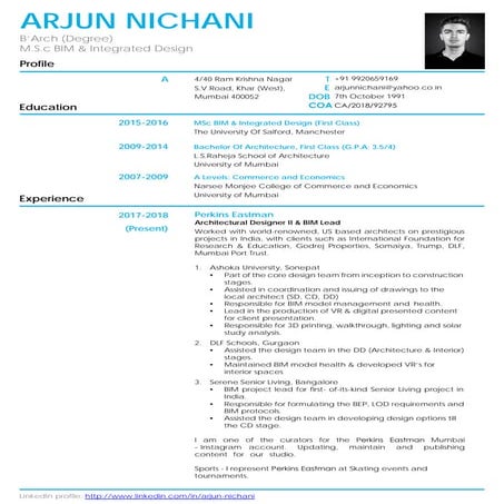 Arjun Nichani_CV | PDF