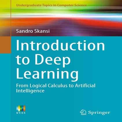 2018 book introduction_todeeplearning | PDF