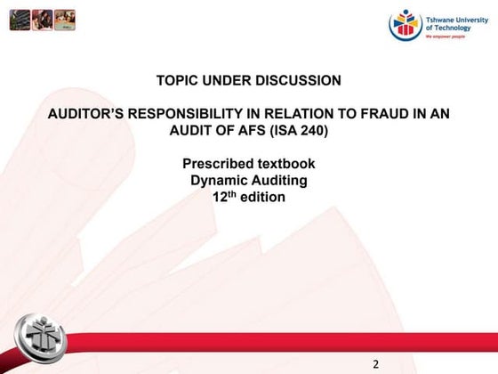 Auditing principles and practices, chapter 2 | PPTX