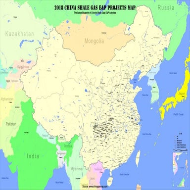 2018 China Shale Gas Map Basic Edition | PDF