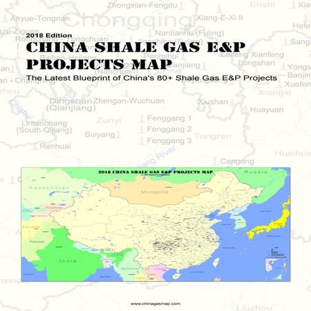 2018 China Shale Gas Map Basic Edition | PDF