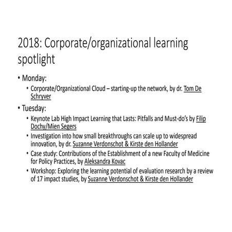 2018 EAPRIL new organizational learning strategy and cloud | PDF