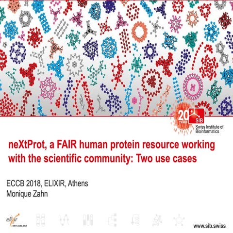 neXtProt, a FAIR human protein resource working with the scientific ...
