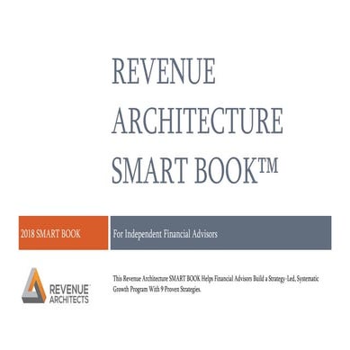 2018 Financial Advisor Revenue Architecture Smart Book™ | PDF