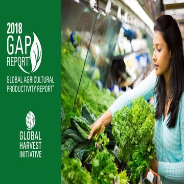 2018 Global Agricultural Productivity Report (GAP Report) | PPTX ...