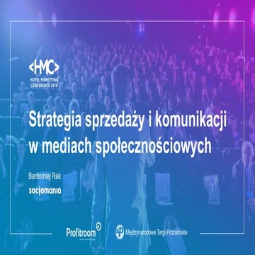 Strategia sprzedaży i komunikacji w mediach społecznościowych | PDF