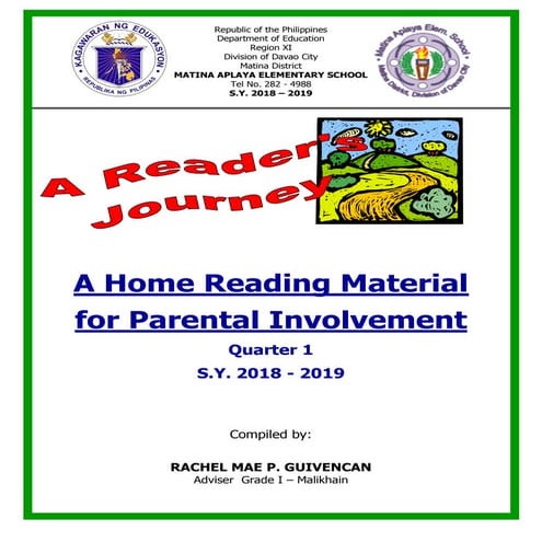 2018 home reading material for parental involvement complete version | PDF