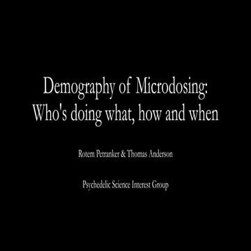 Microdosing Psilocybin | PPTX