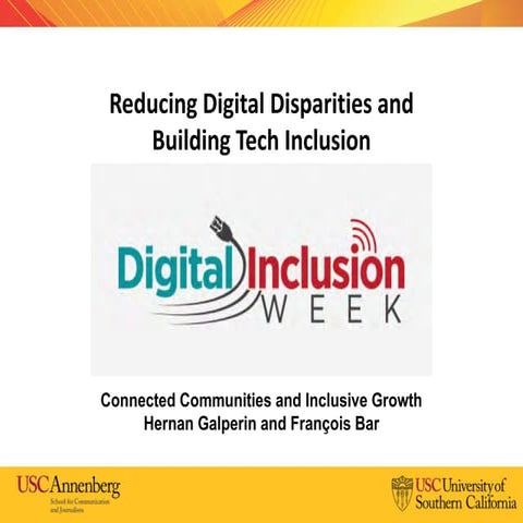 Los Angeles Public Library Digital Inclusion Week | PPT