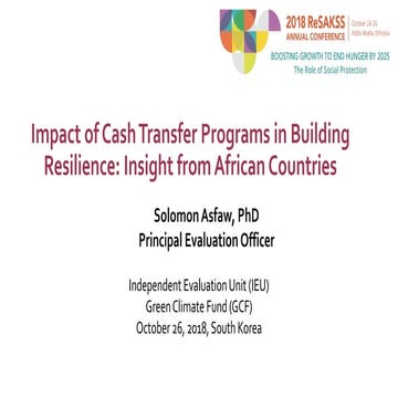 From protection to production: the impact of cash transfer programs on ...