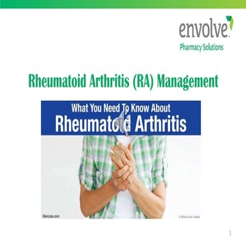 2018 Q4 Rheumatoid Arthritis Management.pptx