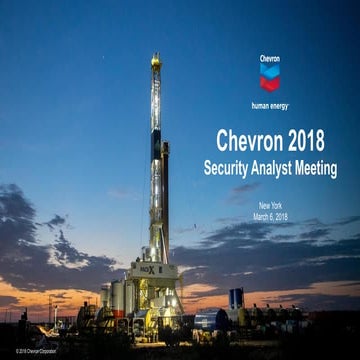 Chevron corporation ppt | PPTX