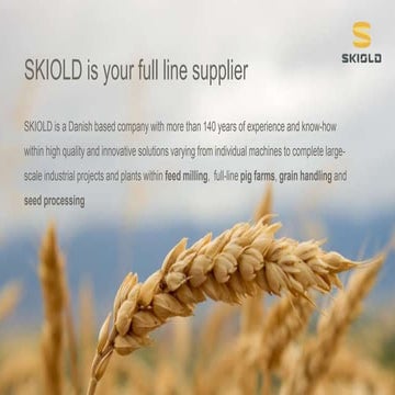 ABOUT SKIOLD | PPT