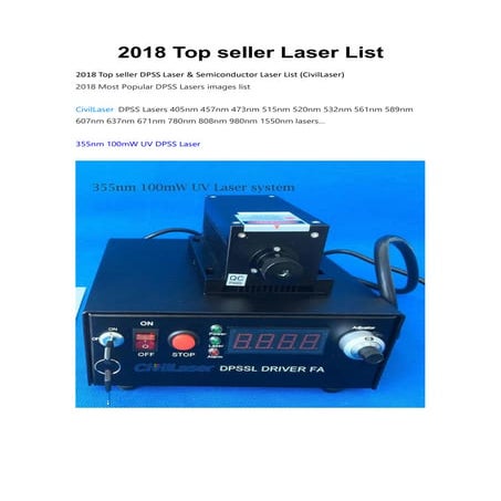 2018 top seller lasers | PDF | Science