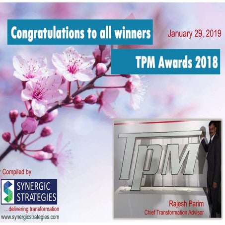 2018 TPM Awards | PDF