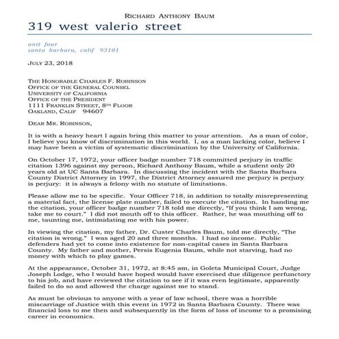 2018 uc office of general counsel letter | PDF