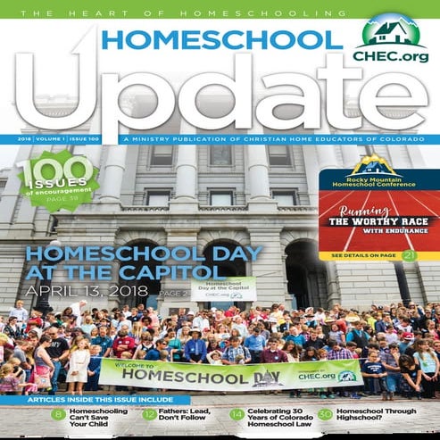 Homeschool Update Magazine - 2018, Volume 1, Issue 100 | PDF ...