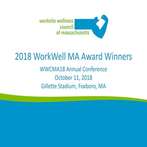 WWCMA WorkWell Massachusetts Award Winners 2015 | PPTX