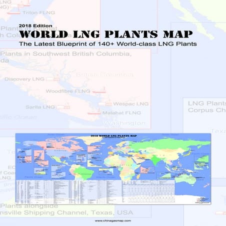 2018 World LNG Plants Map | PDF
