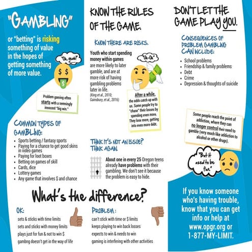 Teen Gaming & Gambling | PDF