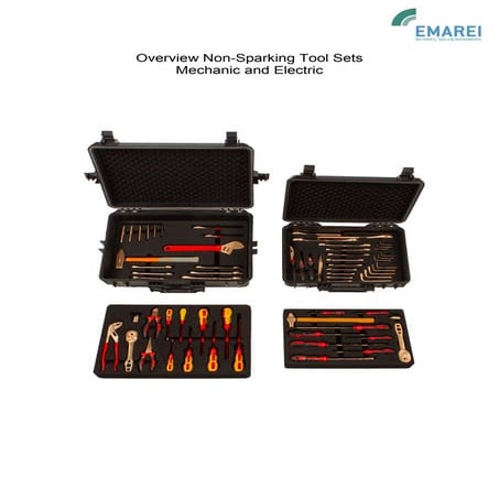 ATEX Safety Tools - Overview on EMAREI non-sparking tool sets | PDF