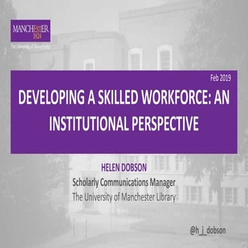 Developing a skilled workforce | PPTX