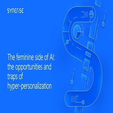 The Feminine Side of AI: the Opportunities and Traps of Hyper ...