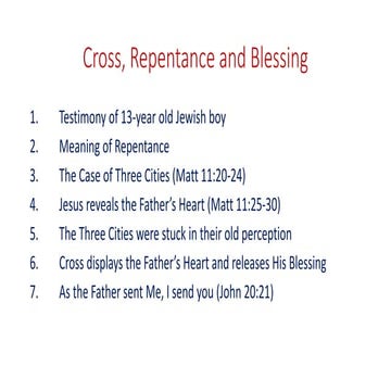 Good Friday : Cross, Repentance and Blessings | PPTX | Christianity ...