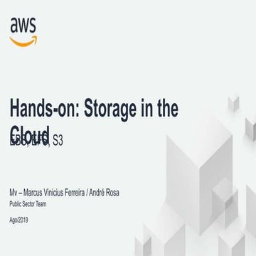 Aws storage | PPTX