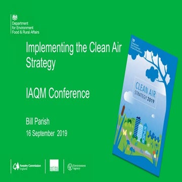 Implementing the Clean Air Strategy - Bill Parish | PPT