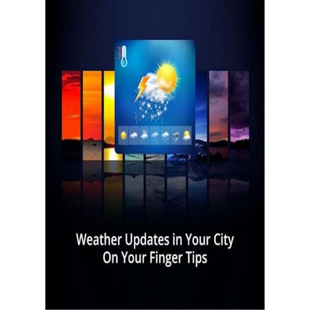 Weather Guides app | PDF