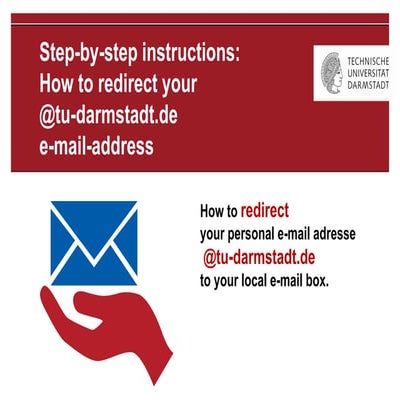 how to redirect your central e-mail-adress to your local e-mail-box | PPT