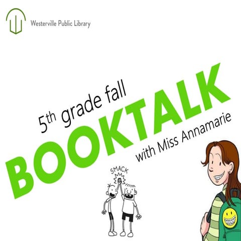 5th Grade Book Talk Presentation | PPTX