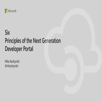 APIdays Paris 2019 - Six Principles of the Next Generation Developer ...