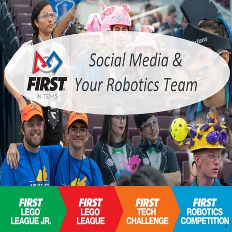 2019 FIRST in Texas: Social Media and Your Robotics Team | PPT