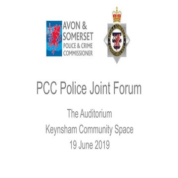 Policing Bath and North East Somerset by Inspector Gavin Usher | PPT