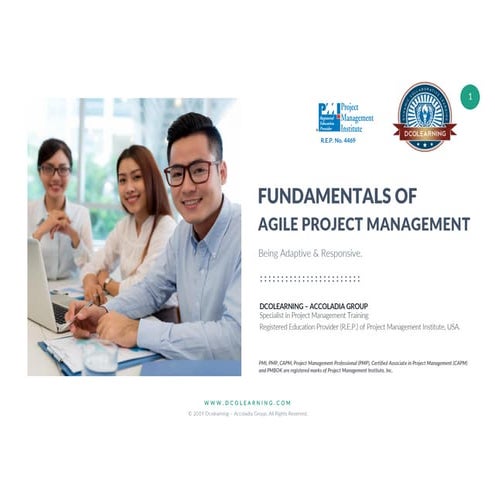 2019 | E-Brochure | Fundamental Of Agile Project Management - FAPM ( 2 ...