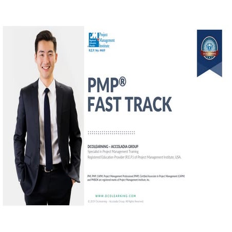 2019 | E-Brochure | PMP Fast Track - PFT (4 Days) | Project Management ...