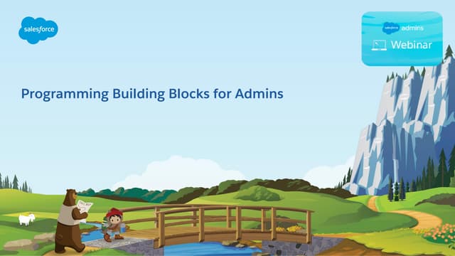 Programming Building Blocks For Admins Ppt