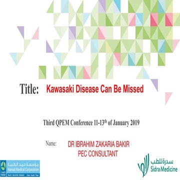 atypical kawasaki disease by dr ibrahim zal | PDF