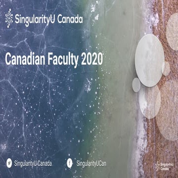 SingularityU Canada - Faculty Deck | PPT