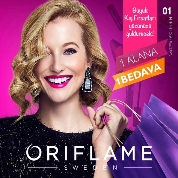 Oriflame Ocak Kataloğu 2019 Online incele www.orikatalogu.com