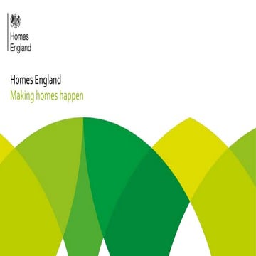 Homes England - Making Homes Happen | PPTX
