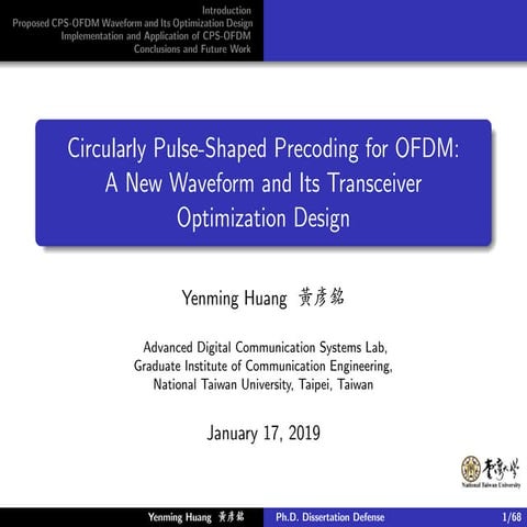 20190117 Ph.D. Dissertation Oral Defense | PDF